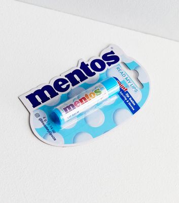 Mentos Blue Mint Lip Balm | New Look