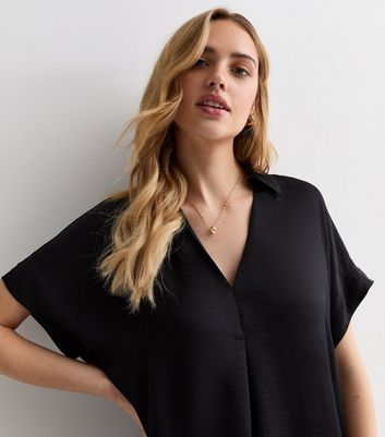 Black Short Sleeve Shirt | New Look