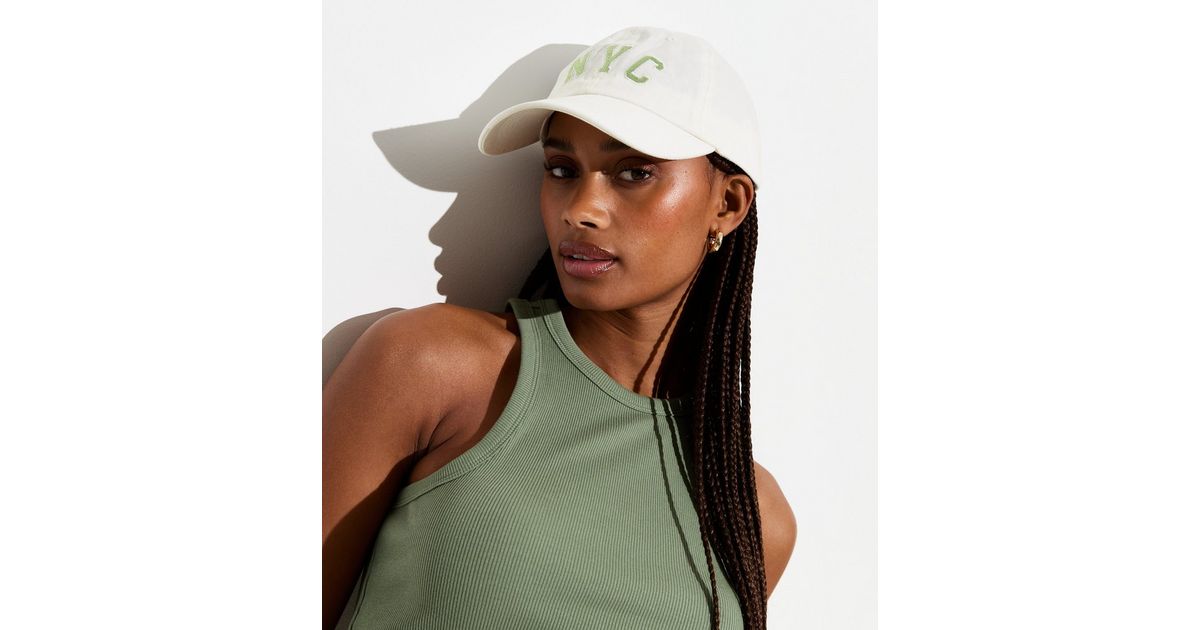 Stone NYC Embroidered Cap | New Look