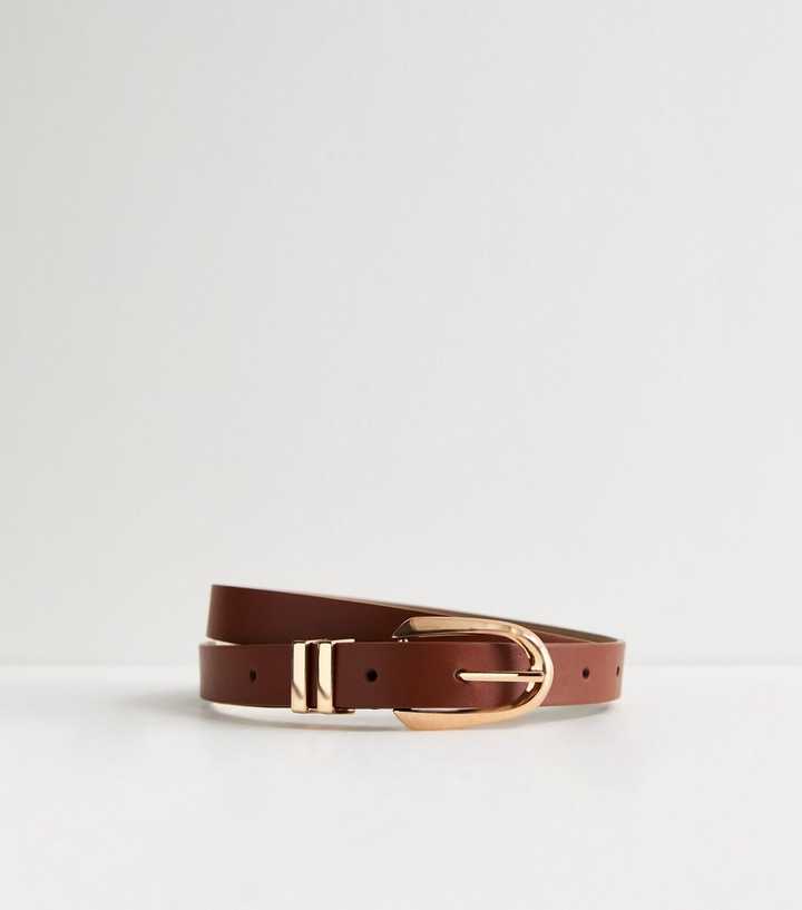 Tan Double Keeper Belt | New Look