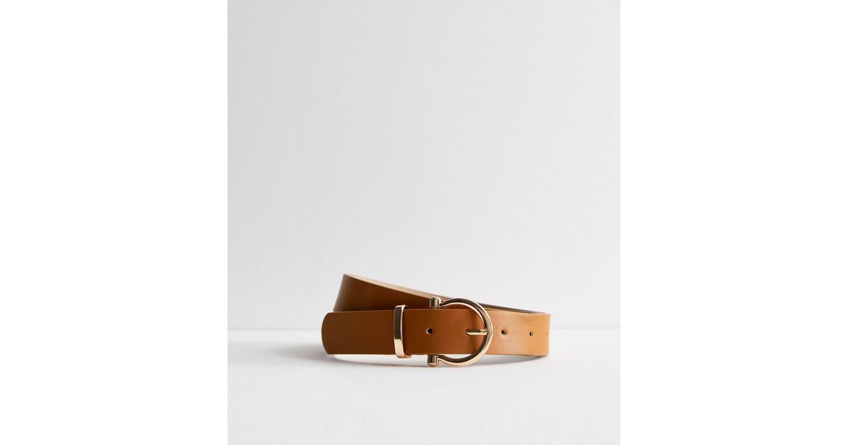 Tan Buckle Belt | New Look
