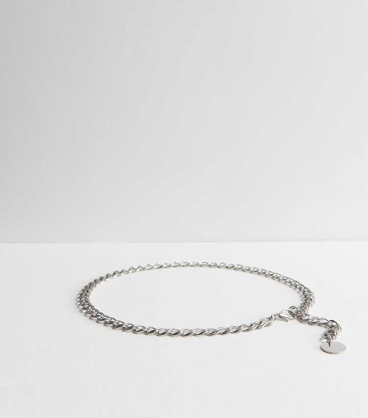 Silver Chain Link Belt | New Look