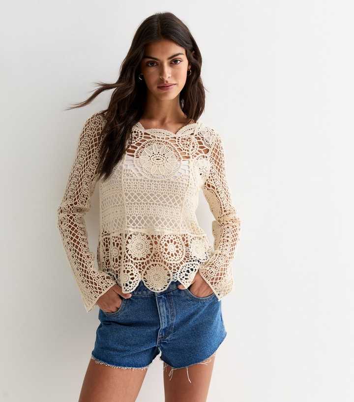 Crochet Blouse Lace Crochet Top Archives Evelyn And Peter Crochet
