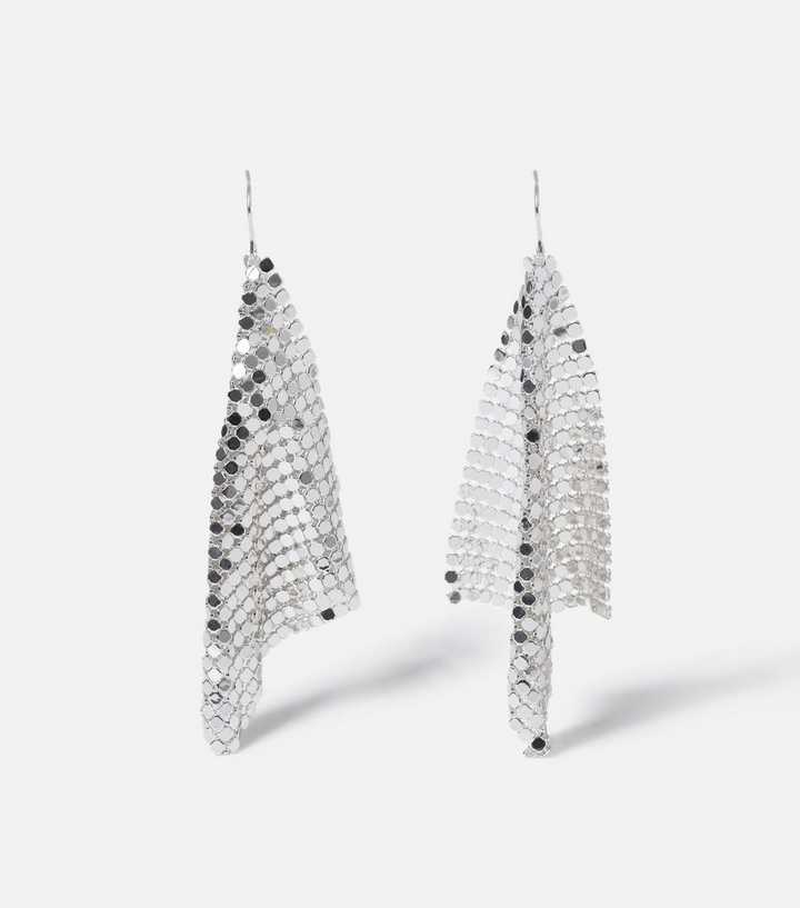 Muse Silver Chain Waterfall Drop Earrings | New Look