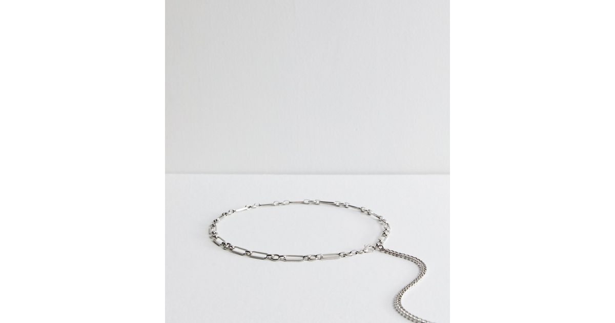 Silver Chain Link Belt | New Look