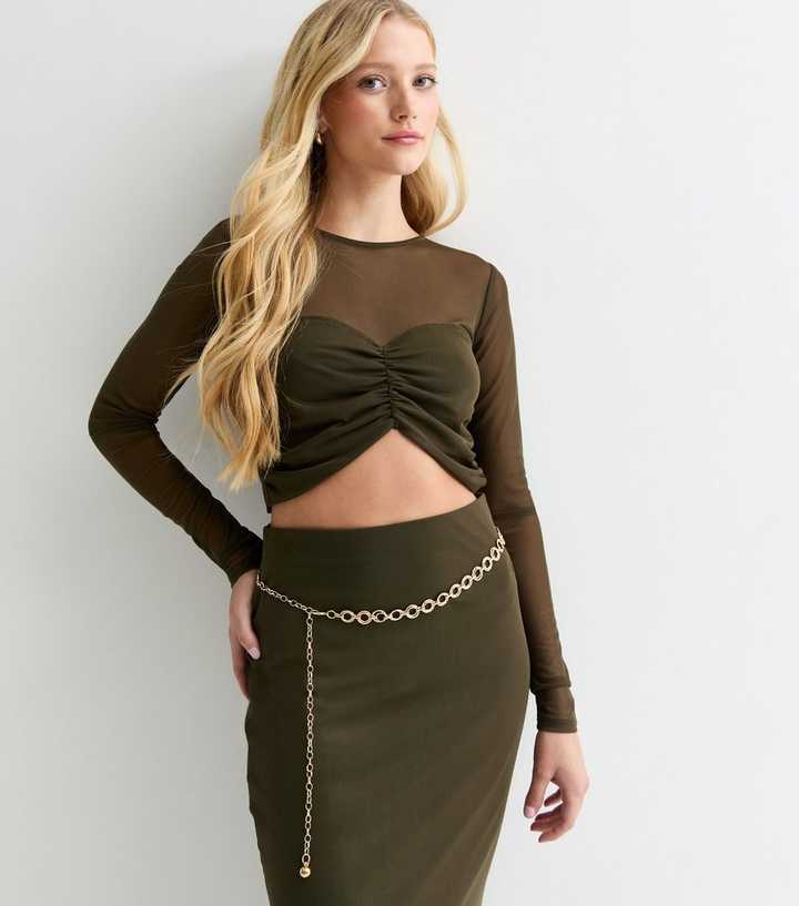 Gold Chain Belts For Women Buy Gold Toned Belts For Women By Haute