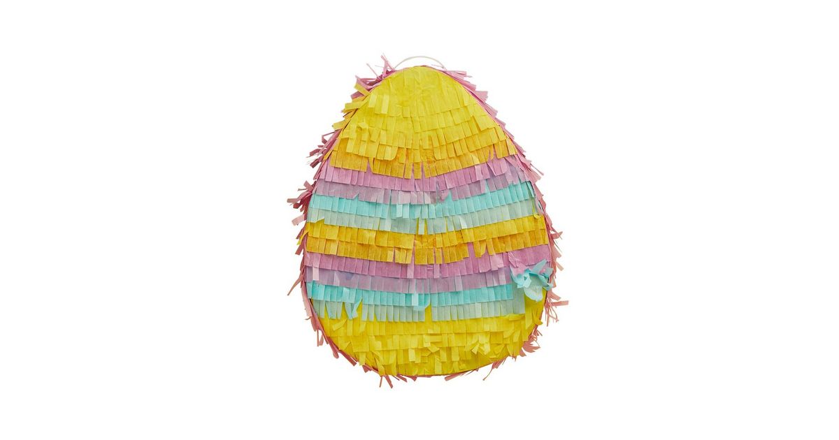 Multicoloured Easter Egg Piñata | New Look