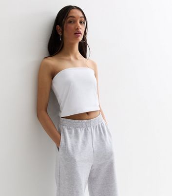 Girls White Bandeau Top | New Look