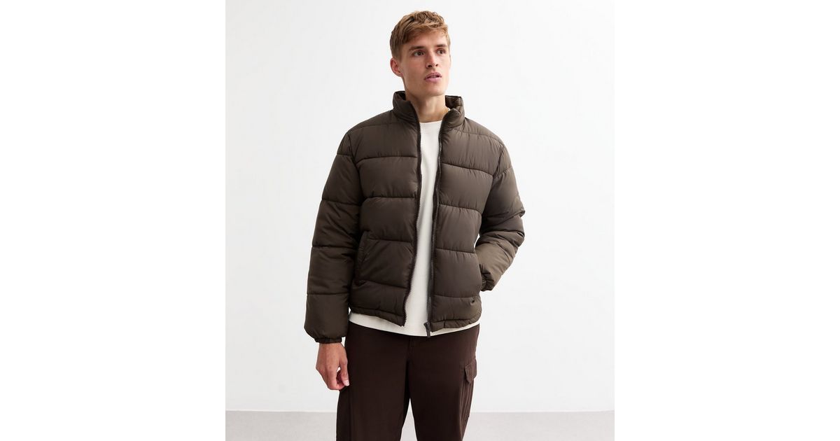Brown Regular Padded Puffer Jacket | New Look