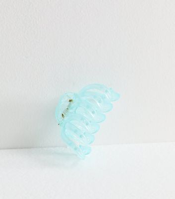 Blue Round Hair Claw Clip | New Look