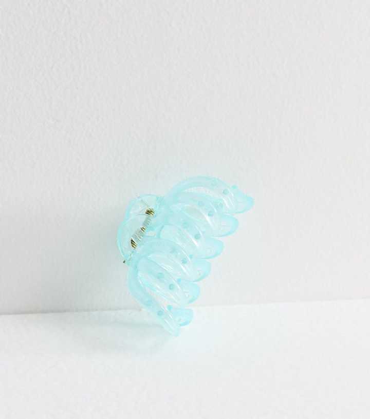 Blue Round Hair Claw Clip | New Look