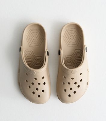 Truffle Beige Clogs | New Look