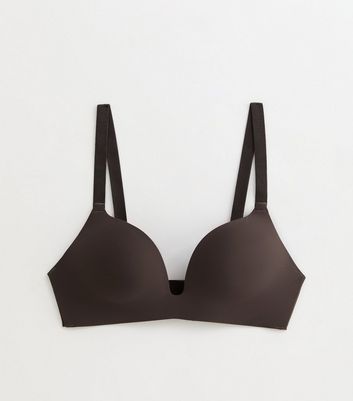 Brown Smooth Push Up Bra | New Look