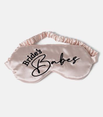 Muse Pink Hen Do Bride's Babes Eye Mask | New Look