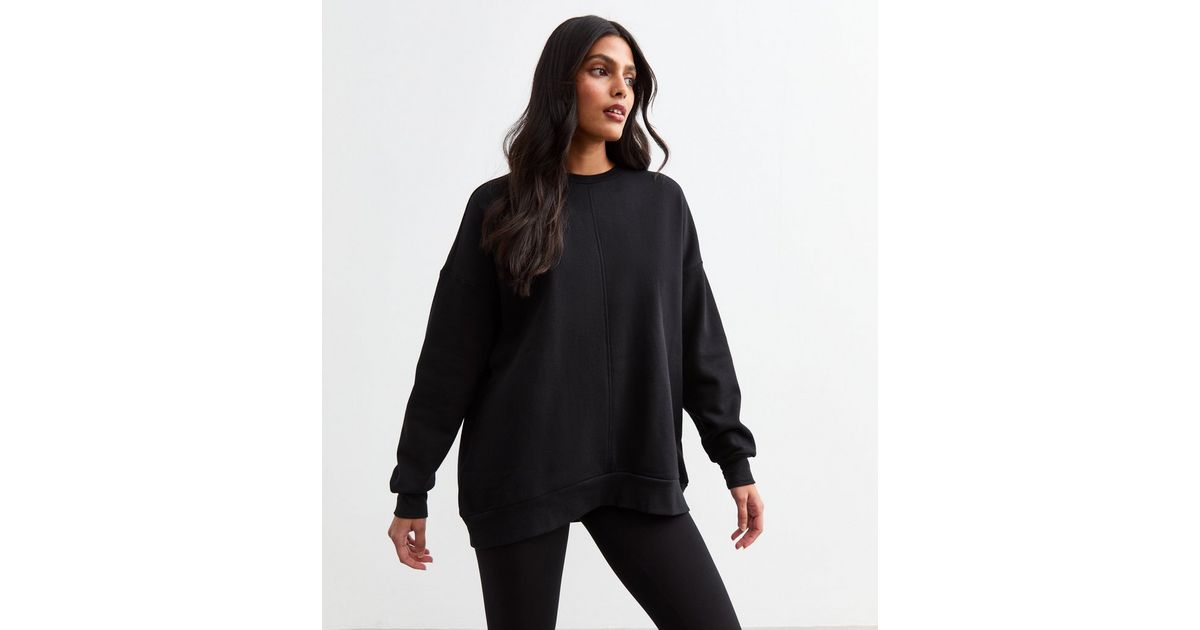 Oversized Panelled Sweatshirt | New Look