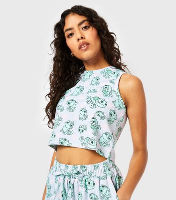 Skinnydip Multicoloured Cotton Disney Pascal Print Crop Top | New Look