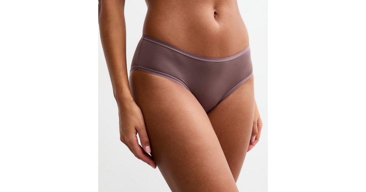 Mink Smooth Short Briefs | New Look