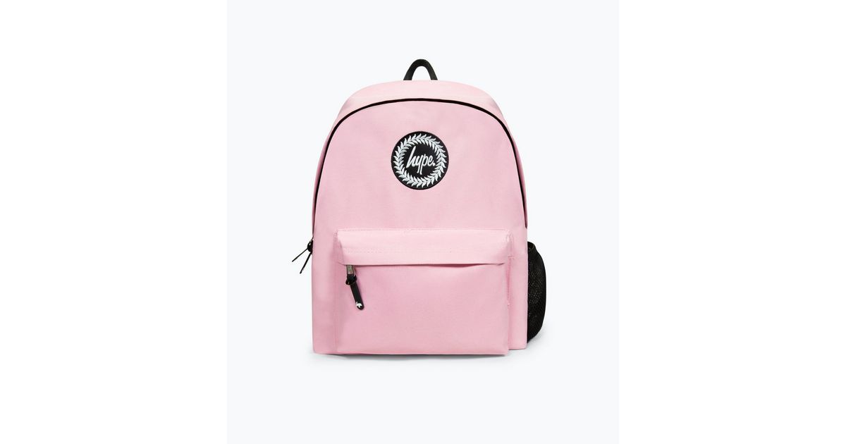 HYPE Light Pink Iconic Backpack | New Look