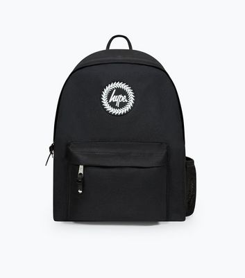 HYPE Black Iconic Backpack | New Look