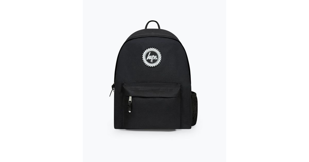 HYPE Black Iconic Backpack | New Look