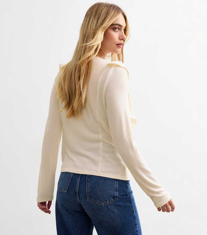 White Ruffle Top White Ruffle Blouse Bloomingdale's