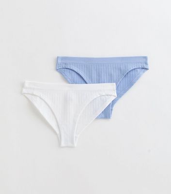 Girls Pack Of 2 Multicoloured Briefs