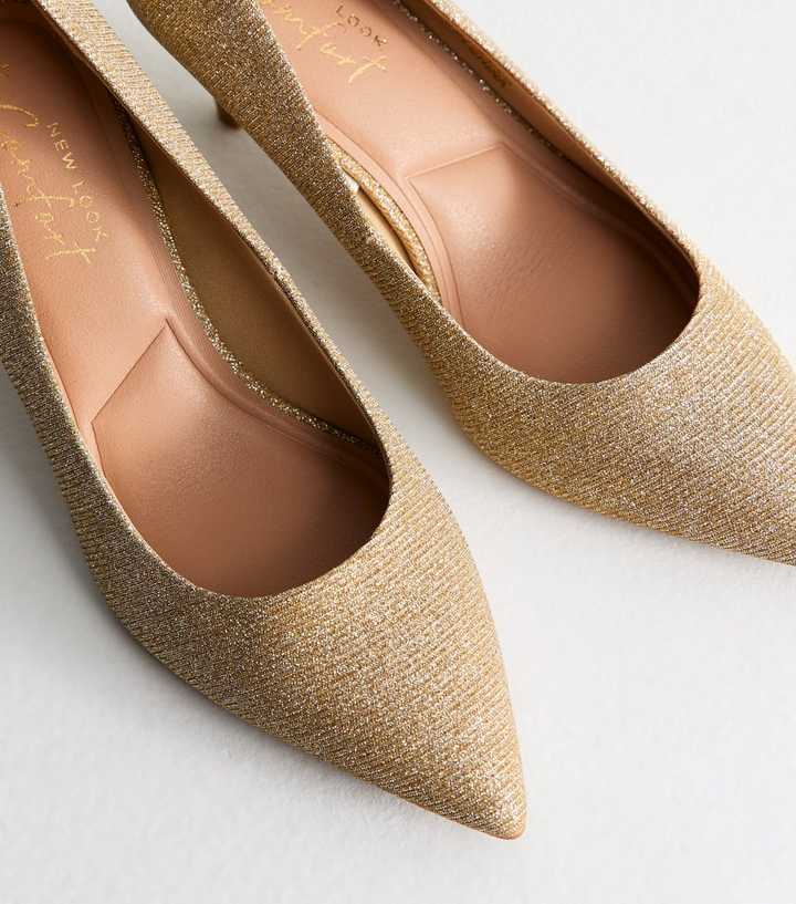 Gold Shoe Design