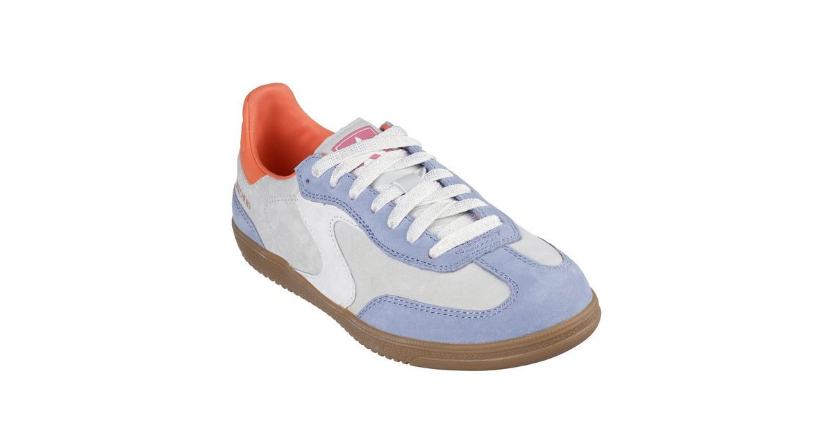 Skechers Multicoloured Hot Shot Suede Trainers | New Look