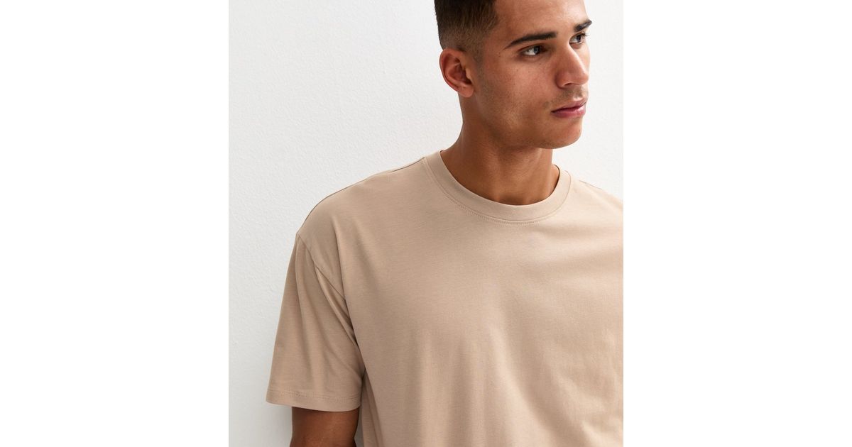 Tan Regular Jersey T-Shirt | New Look