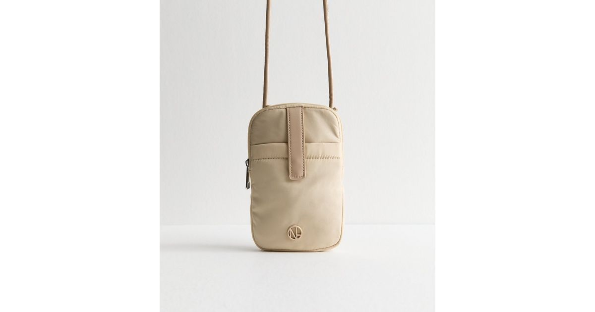 Stone Crossbody Phone Bag | New Look