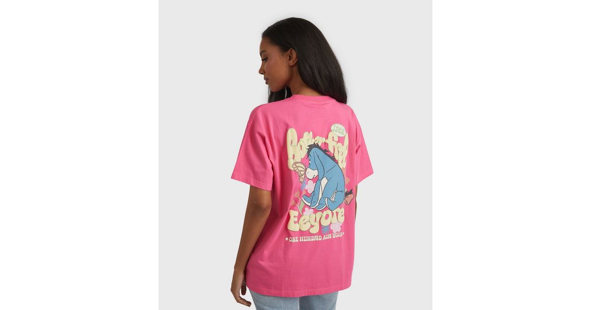 Skinnydip Pink Disney Eeyore T-Shirt | New Look