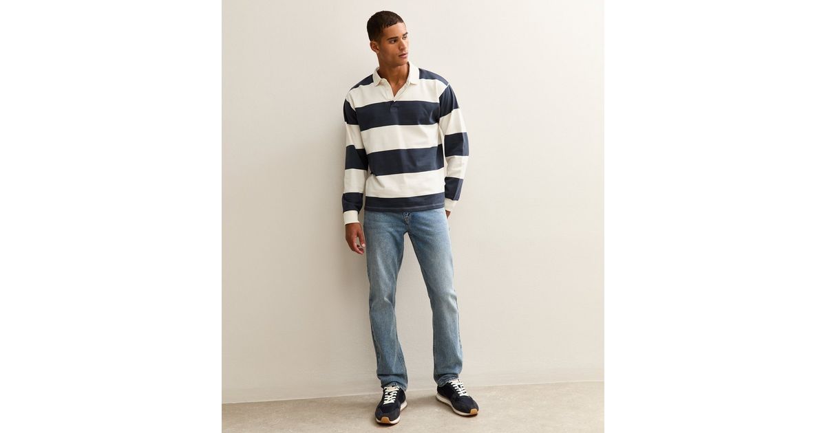 Light Blue Straight Leg Jeans | New Look