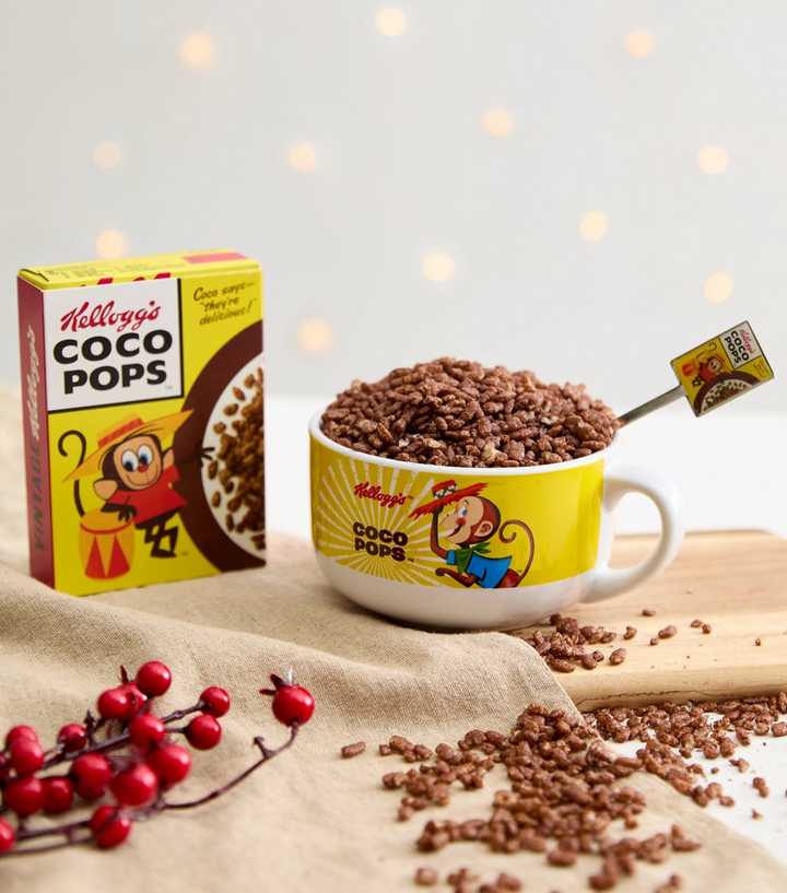 Yellow Kellogg's Coco Pops Mug Gift Set | New Look
