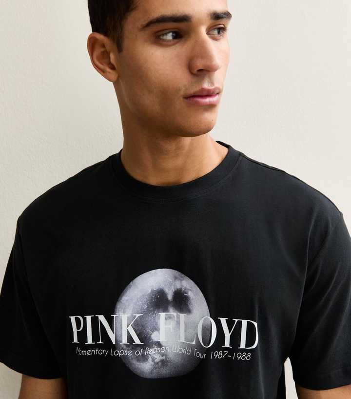 Only & Sons Black Regular Pink Floyd World Tour T-Shirt | New Look