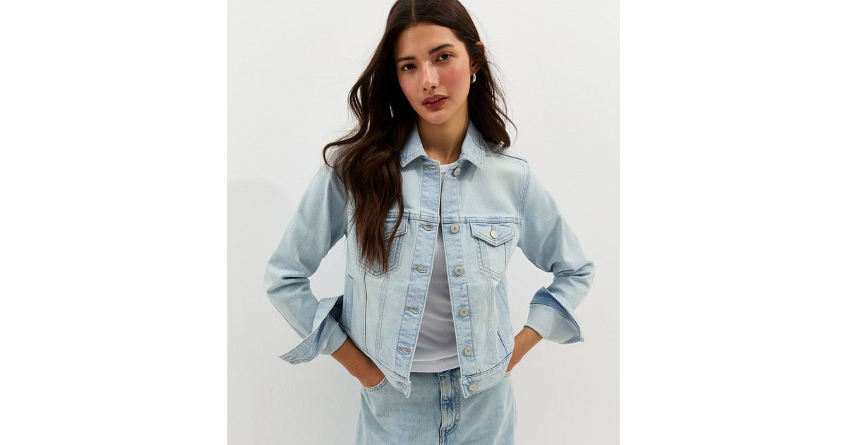 Light Blue Denim Jacket | New Look