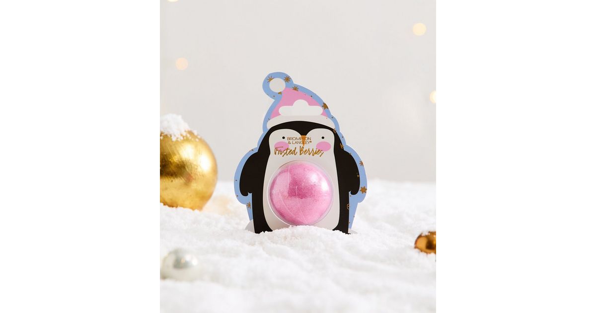 Brompton & Langley Pink Penguin Bath Bomb | New Look