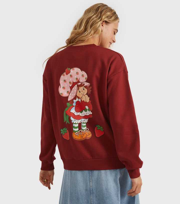 Custard Clothing Red Strawberry Shortcake Sweatshirt | New Look